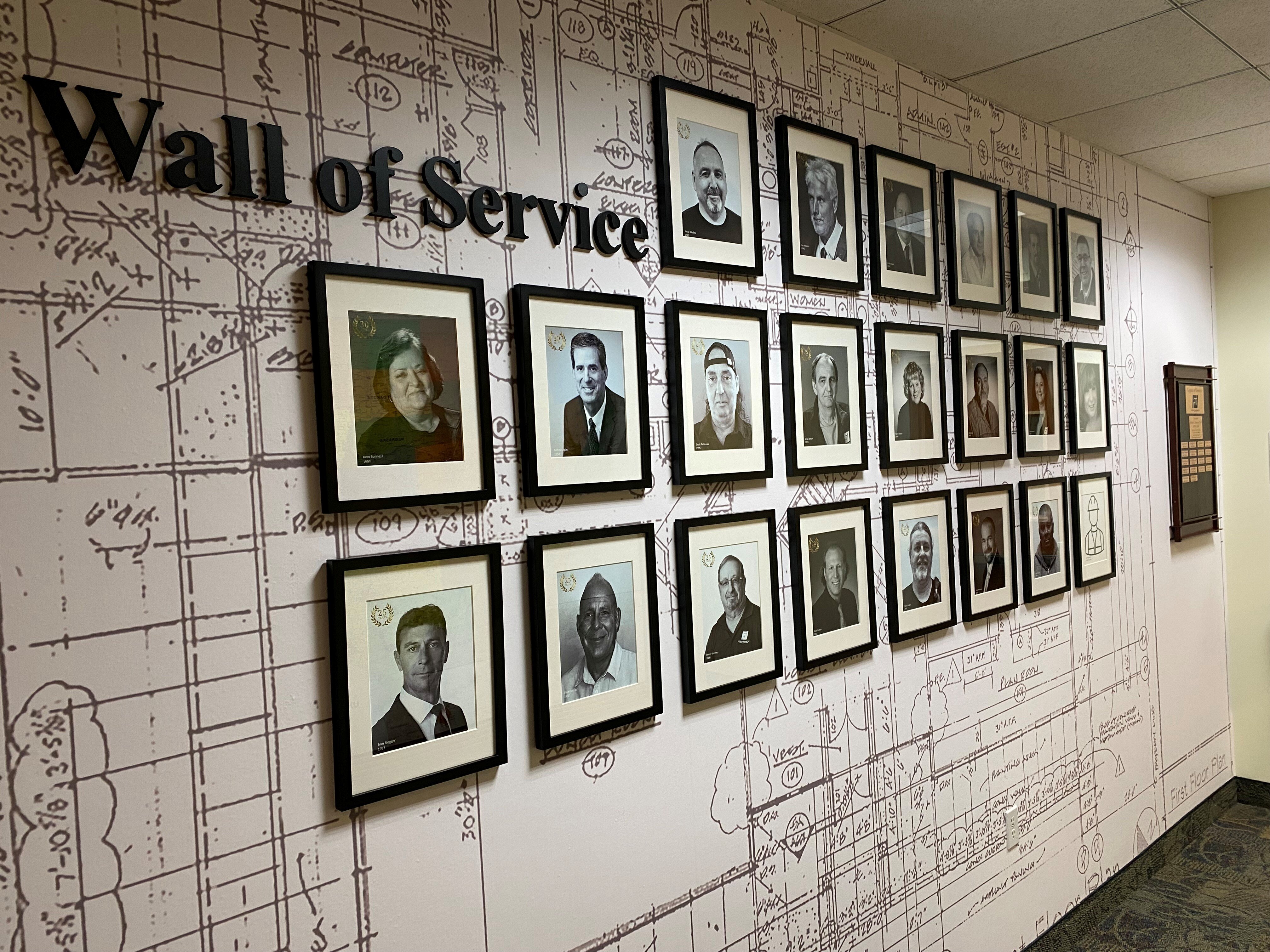 Wall of Service